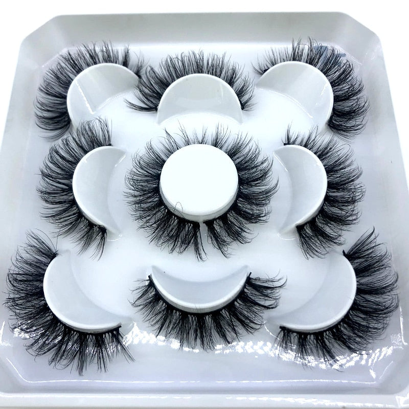 5 pairs 8-25mm Drag Queen Eyelashes | Queenofdrag.com