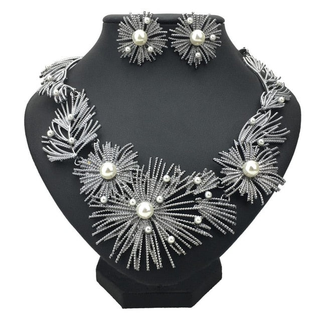Starflower - Golden Drag Queen Jewelry Set | Queenofdrag.com
